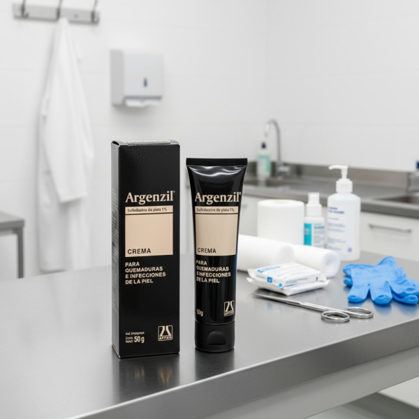 Argenzil Crema Para Quemaduras E Infecciones En La Piel 50 G – Farmacia ...